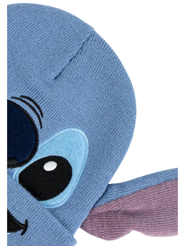 Bonnet Tricoté au Point de Riz/Mousse Couleur secondaire Bleu Size ...