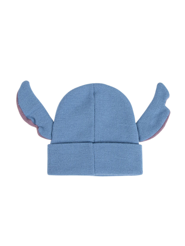 Bonnet Tricoté au Point de Riz/Mousse Couleur secondaire Bleu Size ...