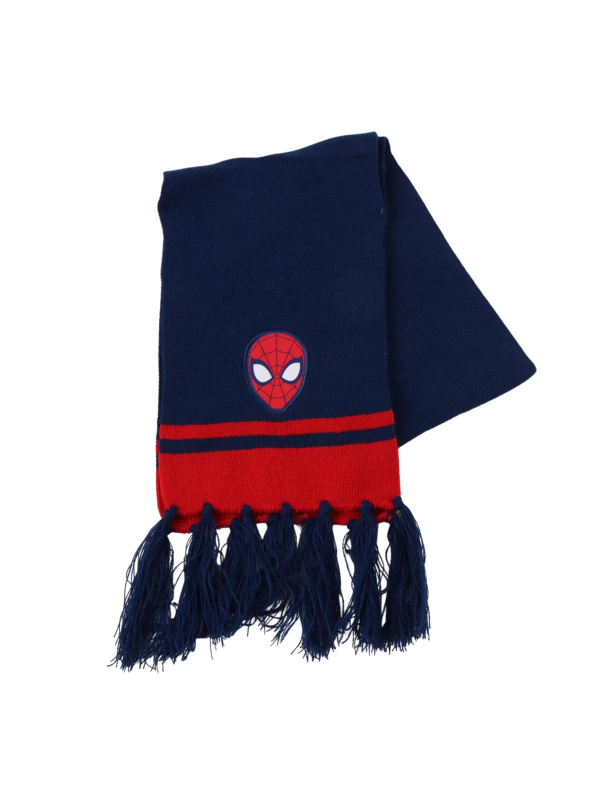 3-teiliges Spider-Man Schal-Set Farbe Rot Sekundärfarbe Blau Grösse ...